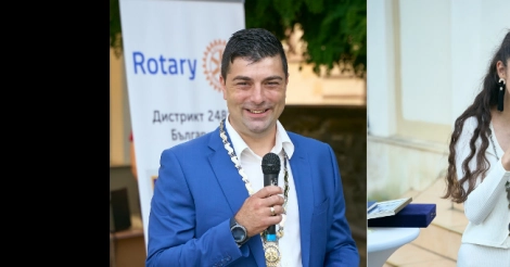 Михаил Йонков и Ренета Николова са новите президенти на Ротари и Интеракт